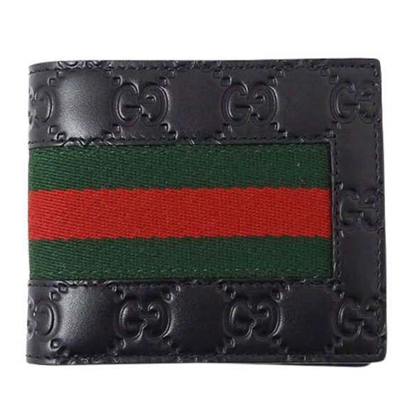 Gucci | Accessories | Gucci Gucci Wallet Mens Bifold Billfold Card Case ...